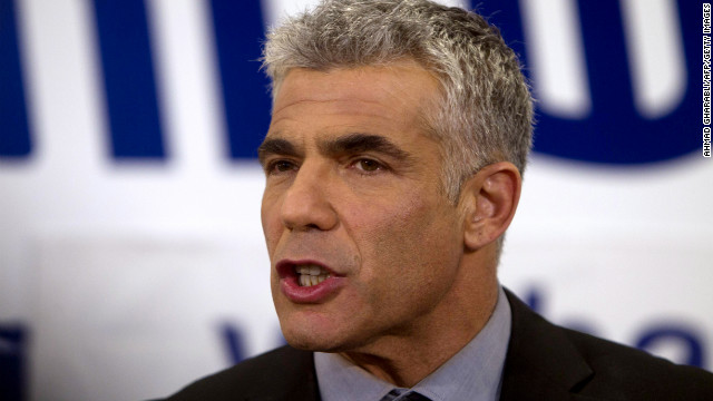 Yair Lapid, Israel's man of the 'future' - CNN.com Yair Lapid, Israel's man of the 'future' - CNN.com
