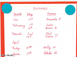 Nine great ways to remember birthdays - CNN.com