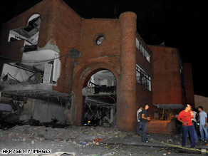 Colombian rebels blamed for second deadly blast in a week - CNN.com