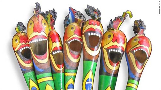 Creating a buzz with eco-vuvuzelas made from kelp plant - CNN.com