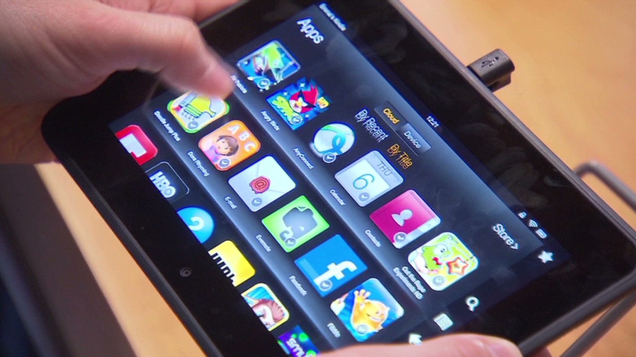 Kindle Phone Amazon CEO Stay Tuned Video Technology