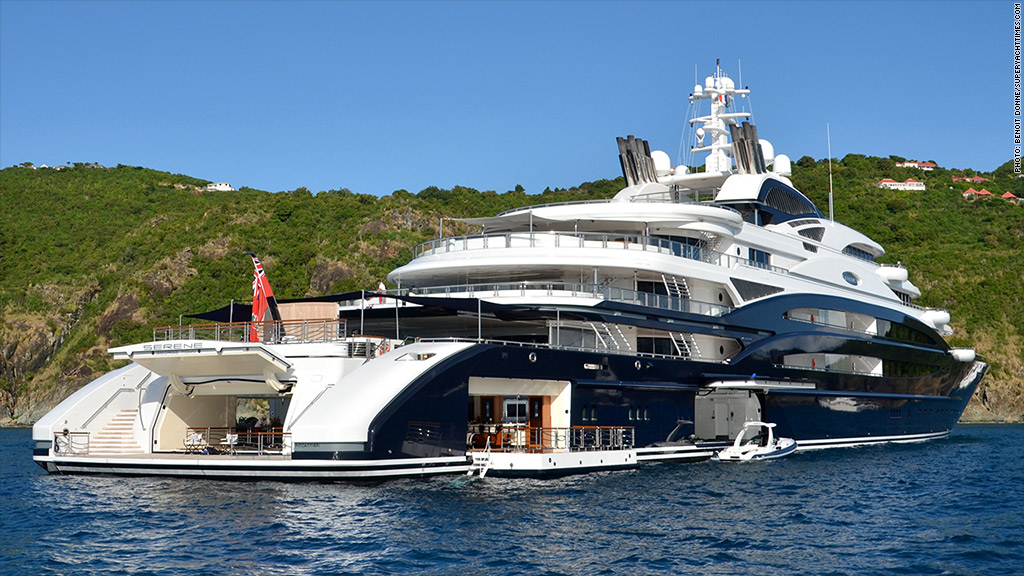 Sweetest Charter Serene Worlds Coolest Superyachts CNNMoney Sweetest Charter Serene Worlds Coolest Superyachts CNNMoney