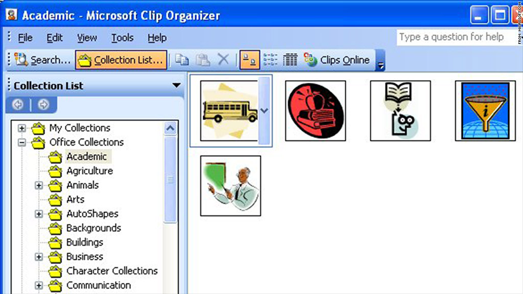 Clip Art Replaced Microsoft Dumps Iconic Product Clip Art Replaced Microsoft Dumps Iconic Product